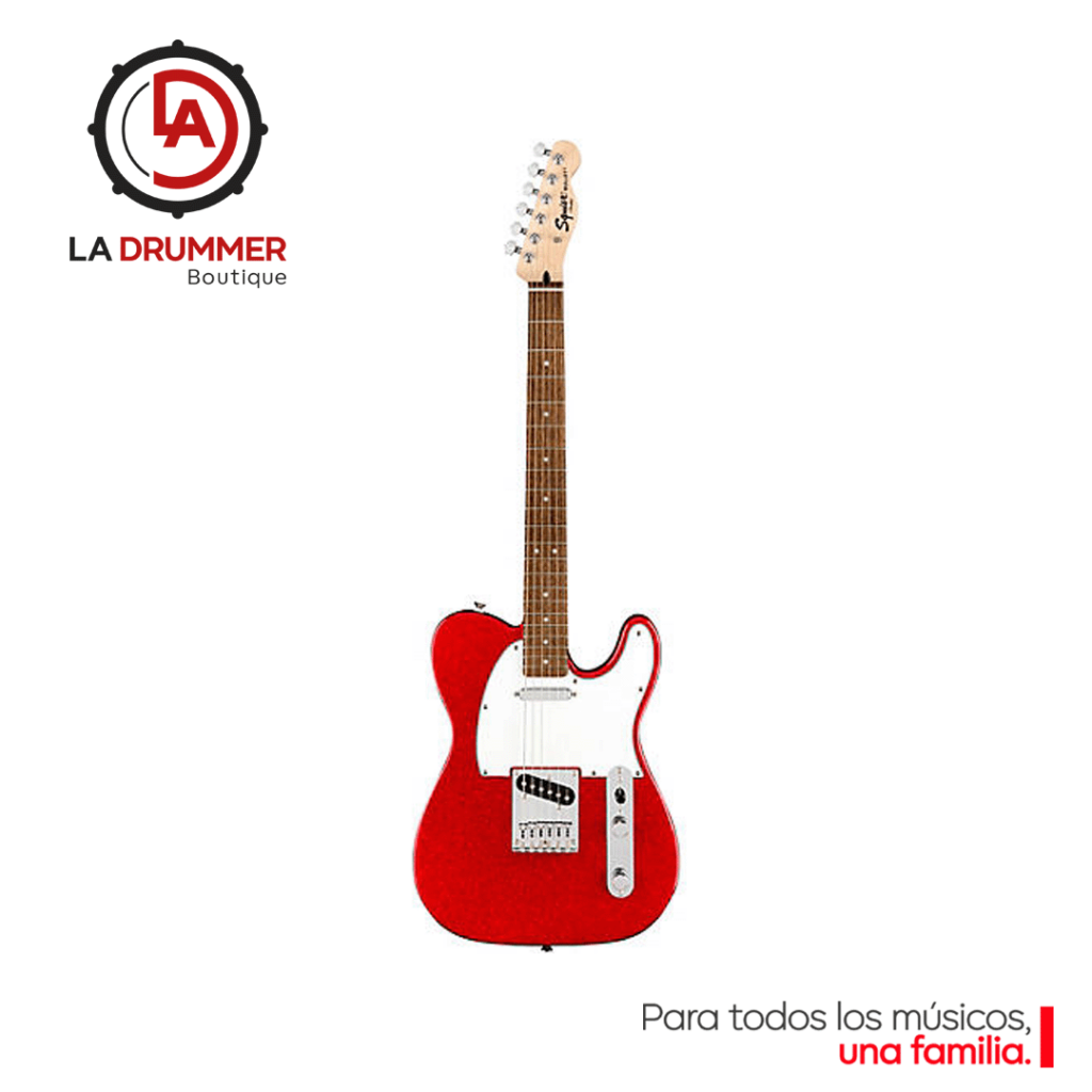Fender Squier Telecaster Bullet - Red Sparkle LE - La Drummer Boutique